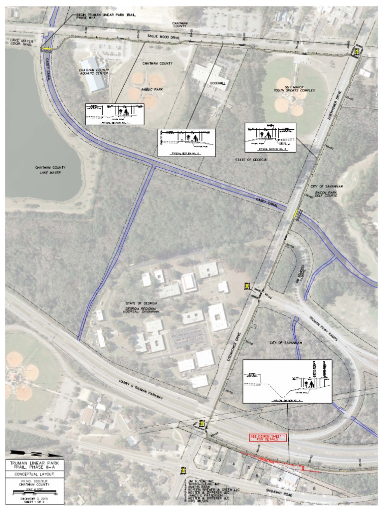 Truman Linear Park Trail Maps | PDF | Outdoor Recreation | Transport ...