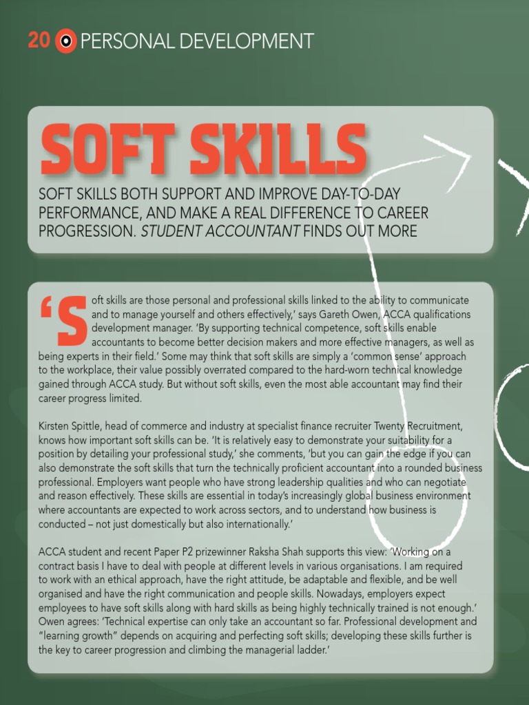 Soft Skills: Personal Development | PDF
