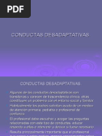 Ejemplos de Conductas Desadaptativas | PDF