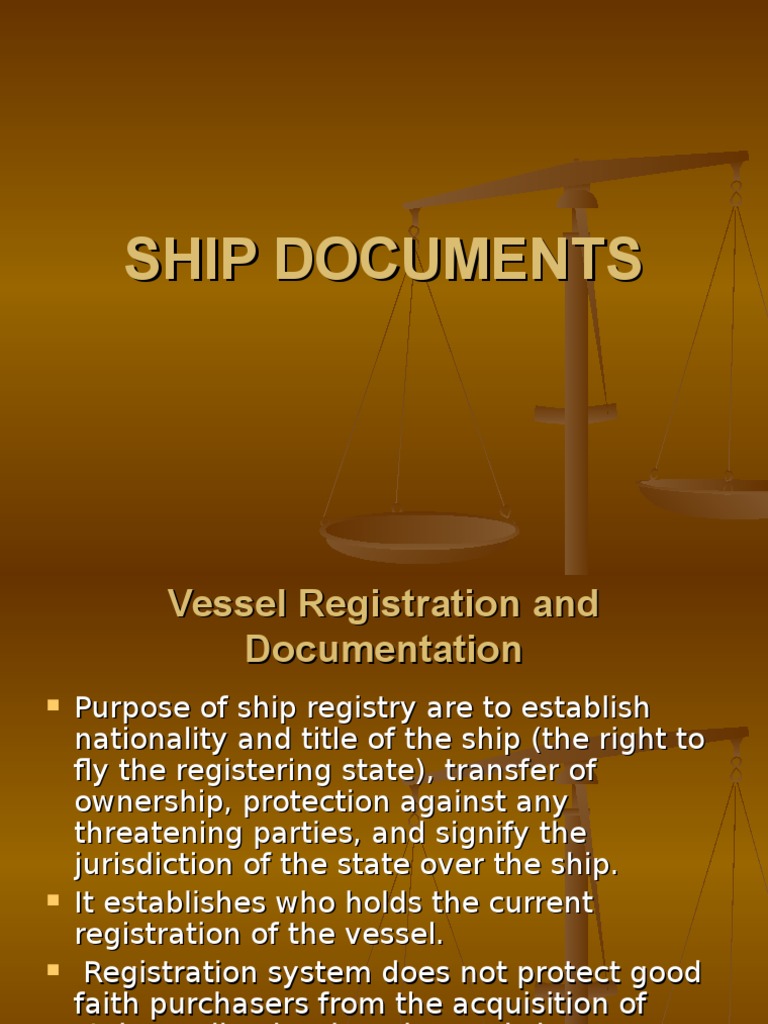 Ship Documents | PDF | Insurance | Shipping