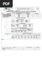 Dimensional Inspection Report | PDF