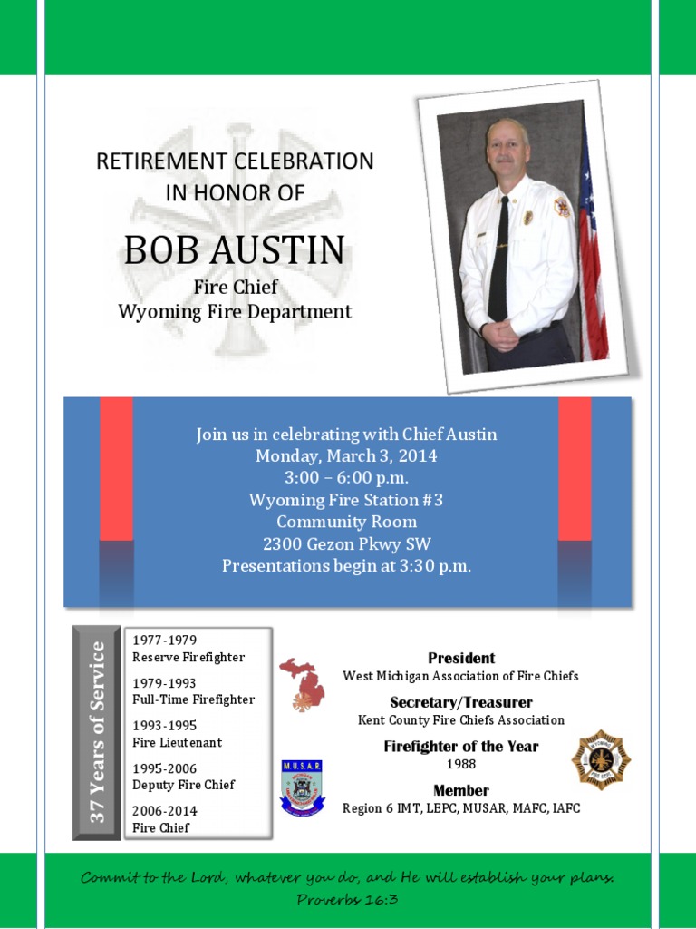 Retirement Flyer | PDF