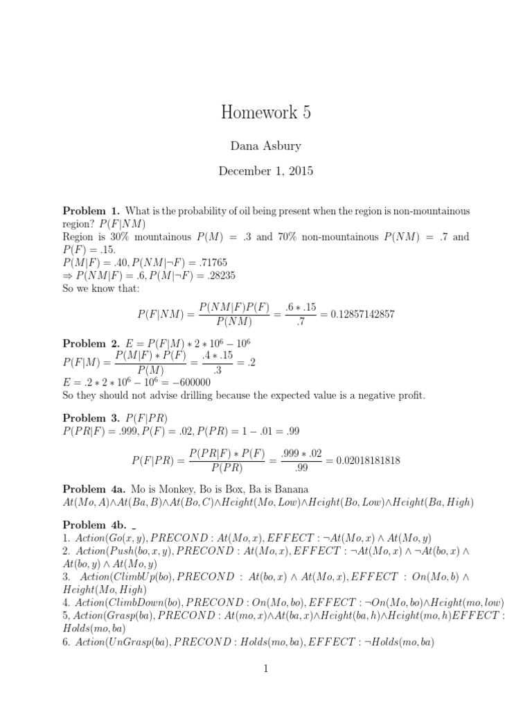 Probability and Logic Problems | PDF