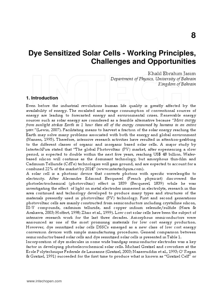 University of Bahrain | PDF | Solar Cell | Photovoltaics
