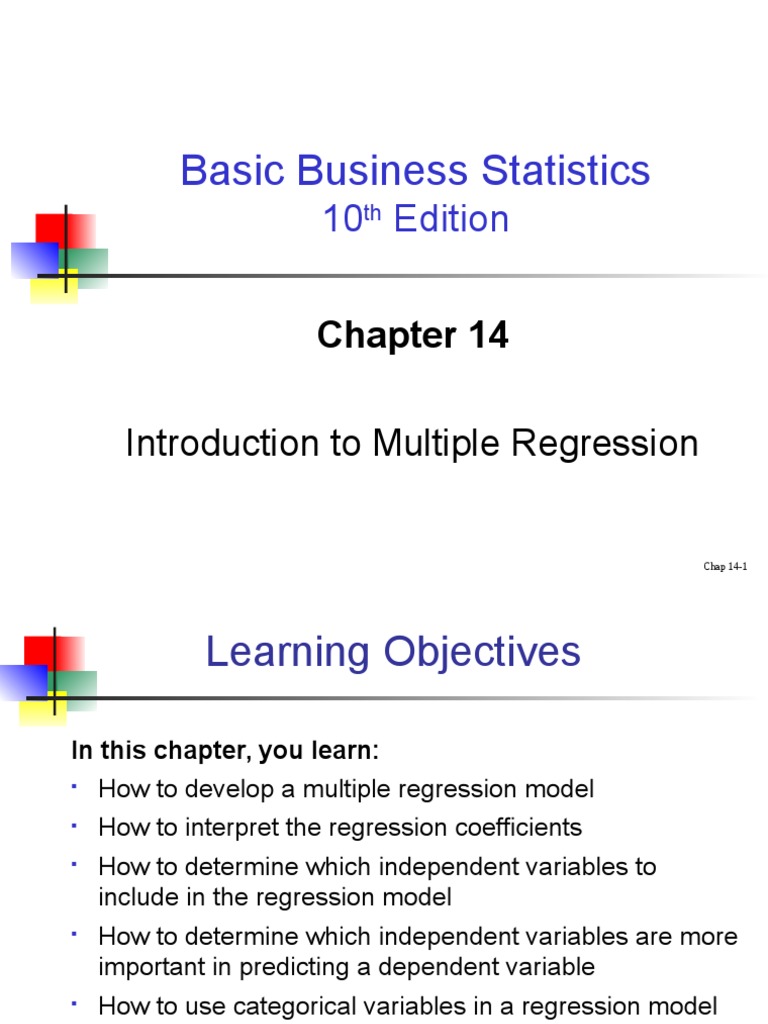 Multiple Regression | PDF | Errors And Residuals | Coefficient Of Determination