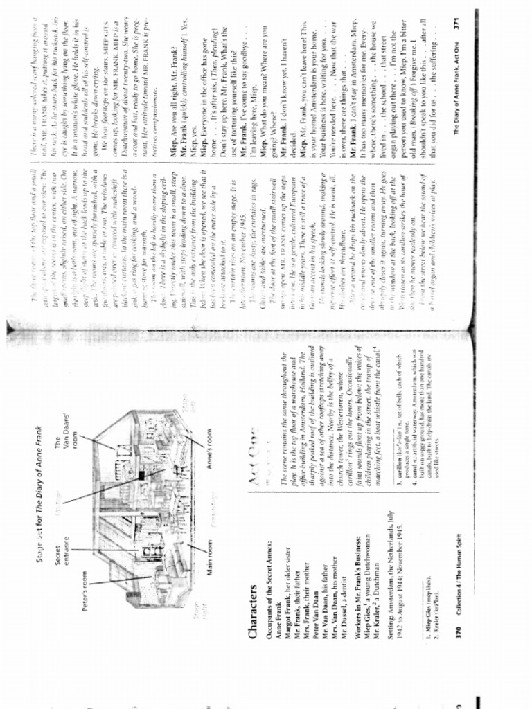 The Diary of Anne Frank Script | PDF | Anne Frank | Violence