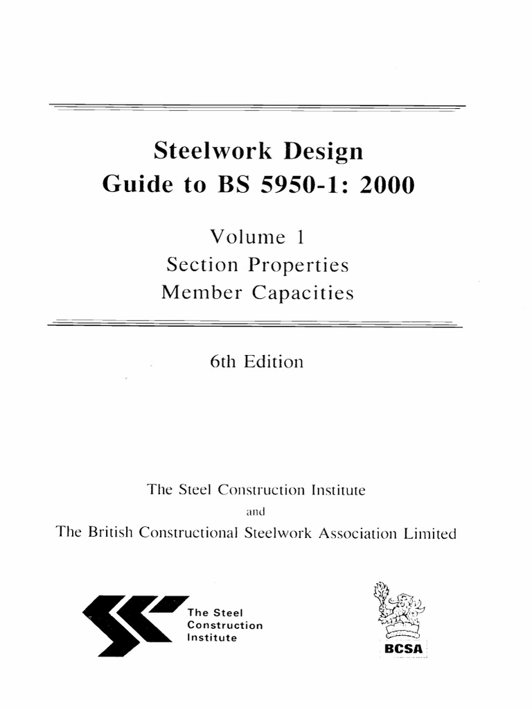 Guide To Bs 5950 Blue Book | PDF