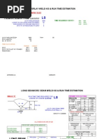 Weld Calculation | PDF | Welding | Construction