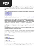 Understanding Korean Batchim Rules | PDF | Consonant | Human Voice