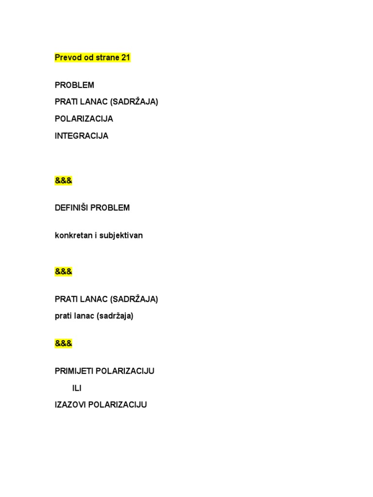 Duboki Peat, Prevod | PDF