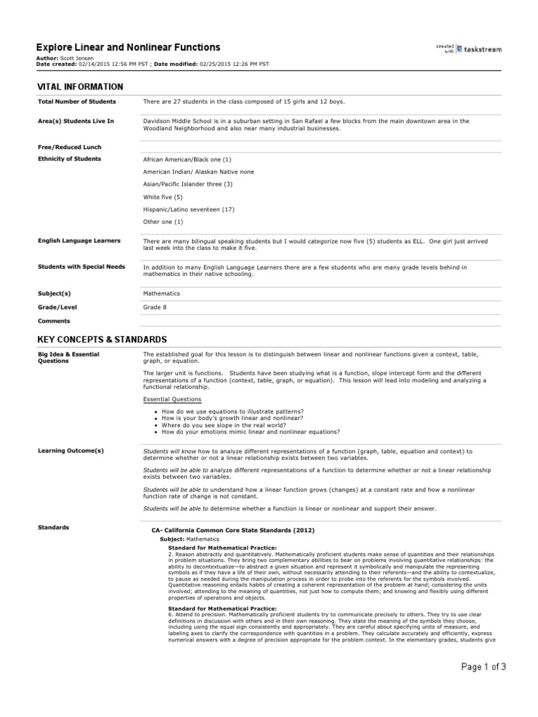 Student Function Analysis Guide | PDF | Science & Mathematics