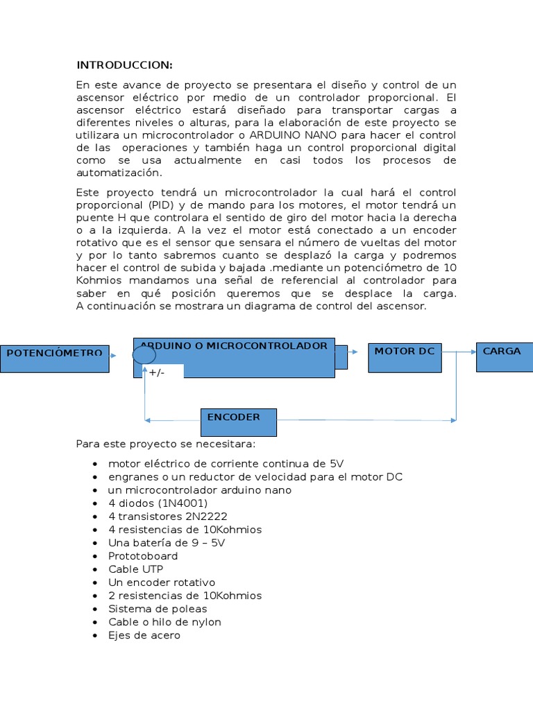 Ascensor Arduino Introduccion | PDF | Arduino | Electrónica Ascensor Arduino Introduccion | PDF | Arduino | Electrónica