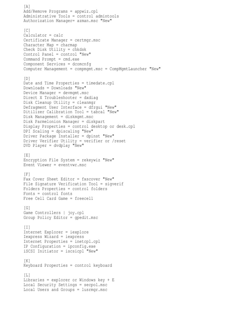 CMD Kode | PDF | Windows Registry | Microsoft Windows