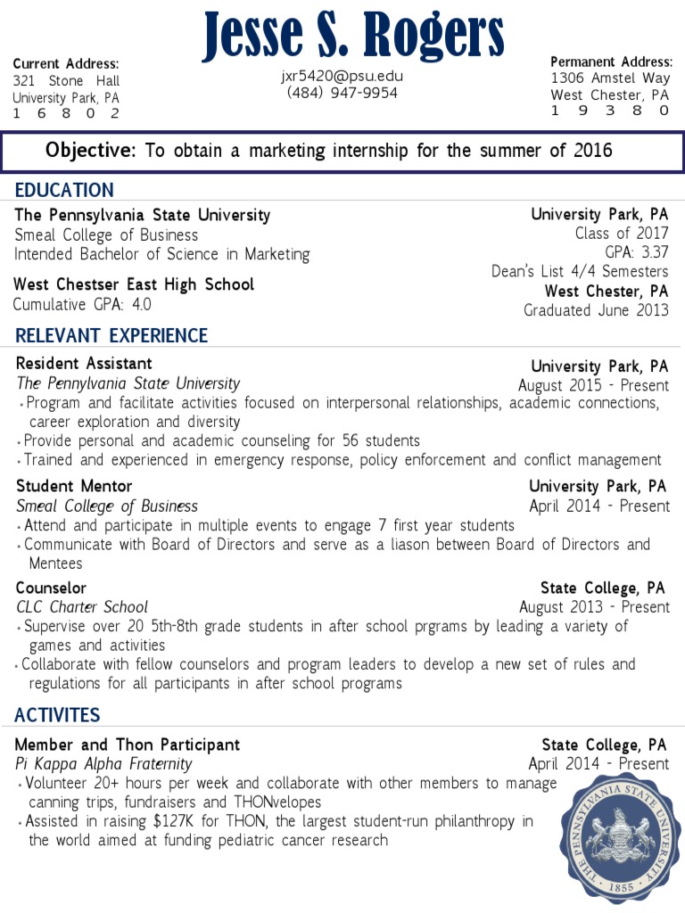 Jesse Resume 1 | PDF