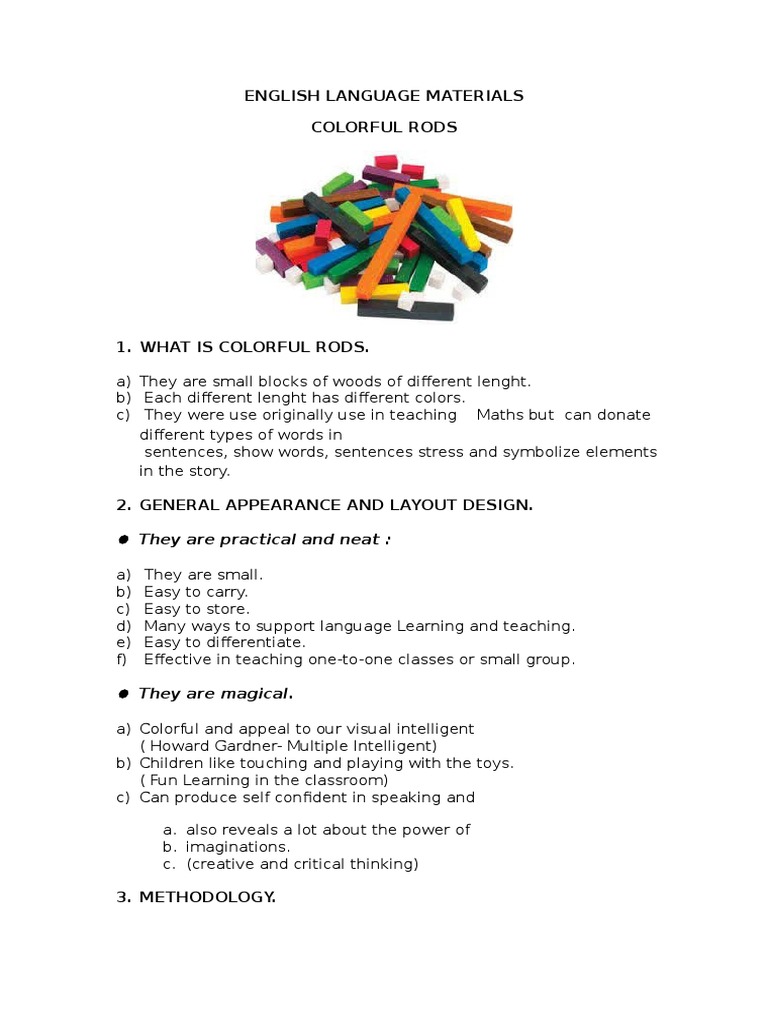 English Language Materials | PDF | Vocabulary | Classroom