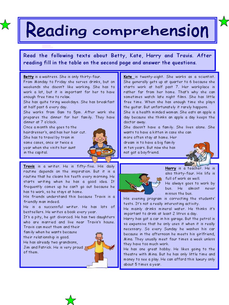 Reading Comprehension | PDF