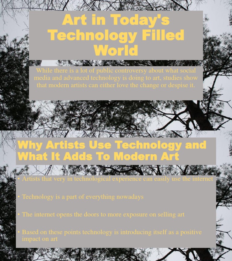 Impact of Technology on Modern Art | PDF | Politics | Art