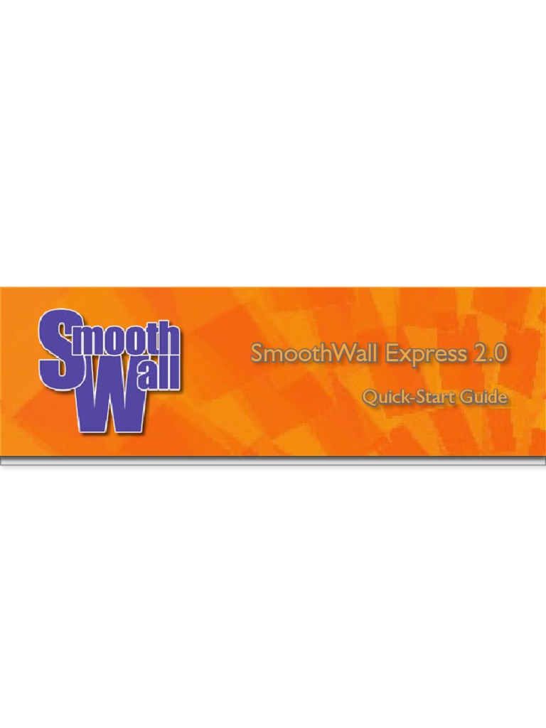 SmoothWall Express 2.0 Quick-Start Guide | PDF | Ip Address | Booting