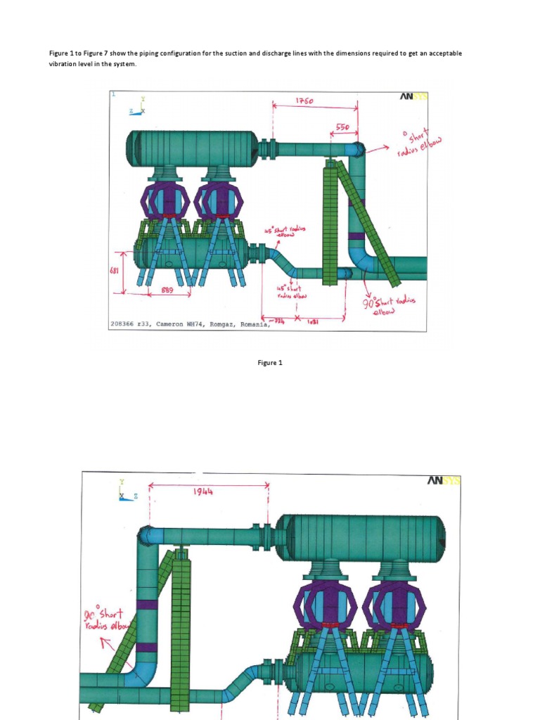 Figure 1 To Figure 7 Show The Piping Configuration For The Suction and ...