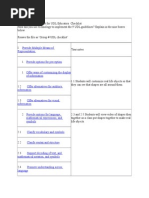 One Point Lesson Template Guide | PDF