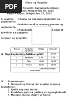 PLANO NG PROYEKTO Epp 5 | PDF