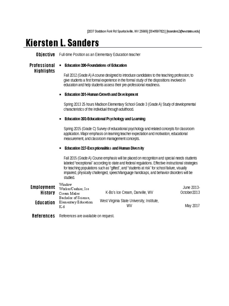Resume Ks | PDF