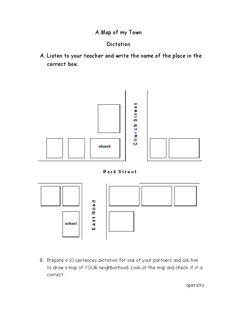 A Map of My Town A.P. | PDF