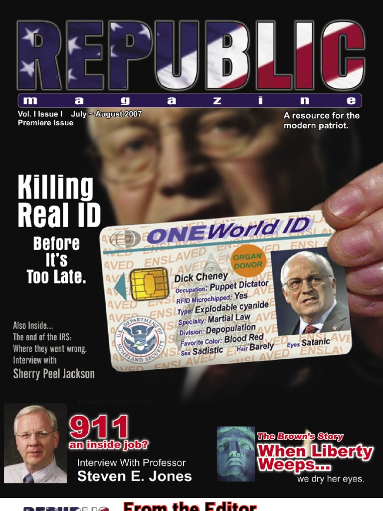Republic Magazine 01 | PDF | Internal Revenue Service | Income Tax In ...