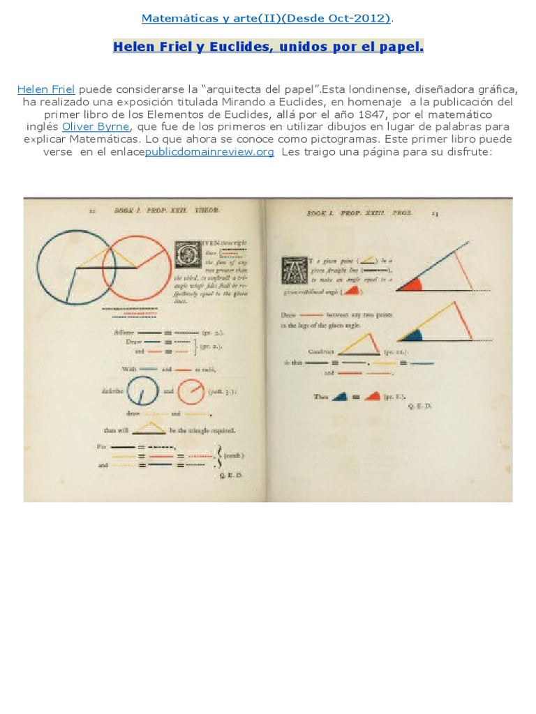 Matemáticas y Arte: Conexiones Creativas | PDF