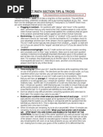 ACT Math Formula Reference Guide | PDF | Square Root | Area