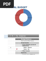 Rich Dad Financial Statement Template | PDF | Expense | Loans