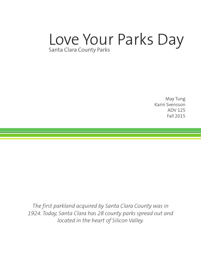 Love Your Parks Day: Santa Clara County Parks | PDF | Instagram ...