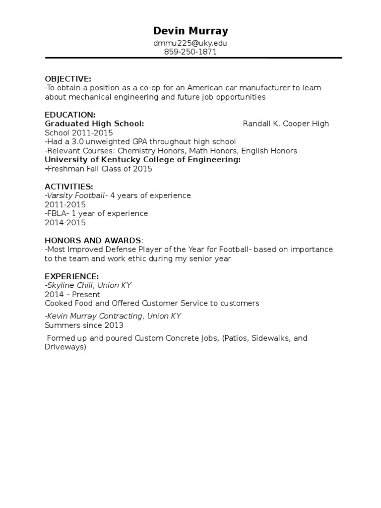 My Resume | PDF
