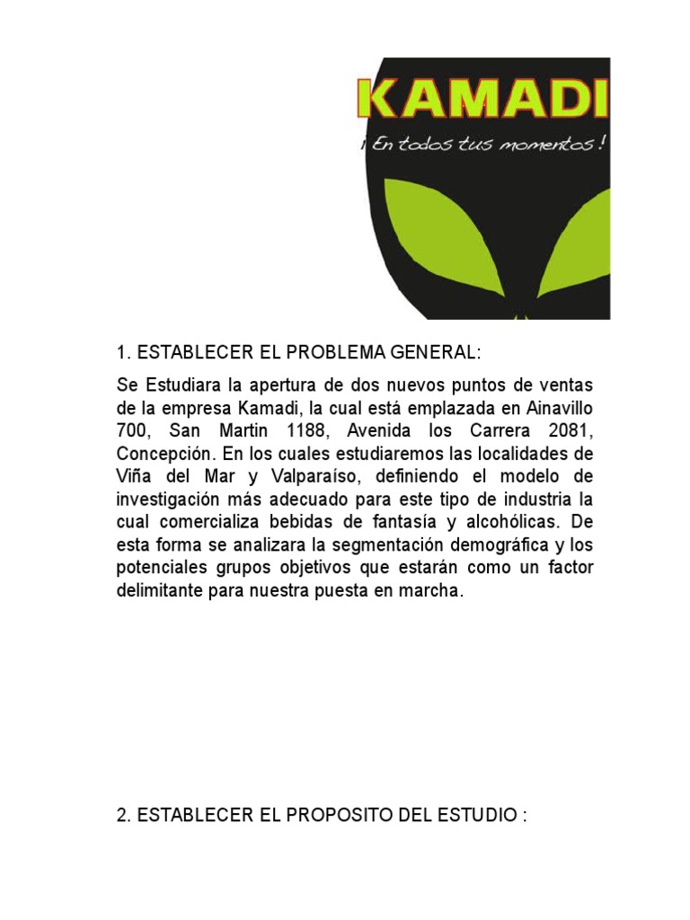 Investigacion Kamadi | PDF | Producto (Negocio) | Marca