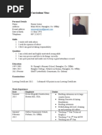 LCVP Sample CV | PDF | Behavior Modification | Learning