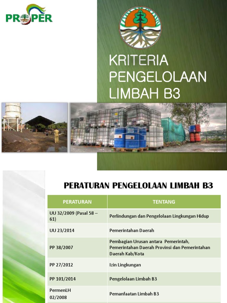 Kriteria Proper Plb3 | PDF