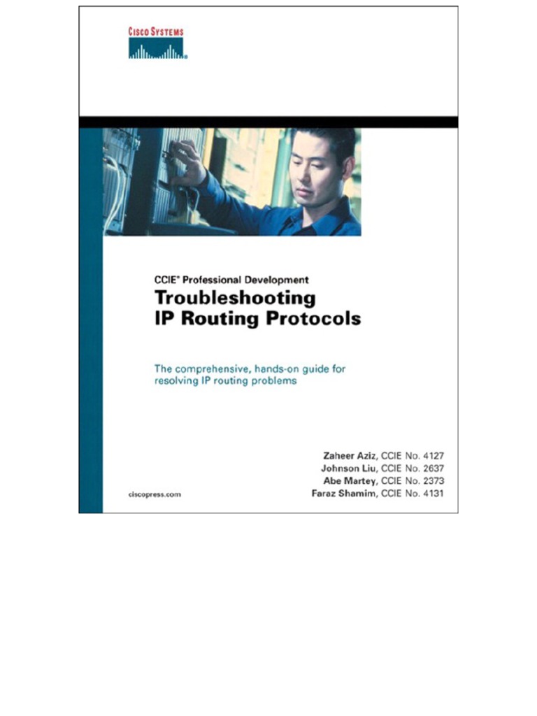 Cisco Press Troubleshooting Ip Routing Protocols May 2002 | PDF ...