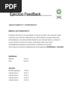Ejercicio Feedback Automatismo Eléctrico SEAS | PDF | Ingenieria Eléctrica | Ingeniería mecánica