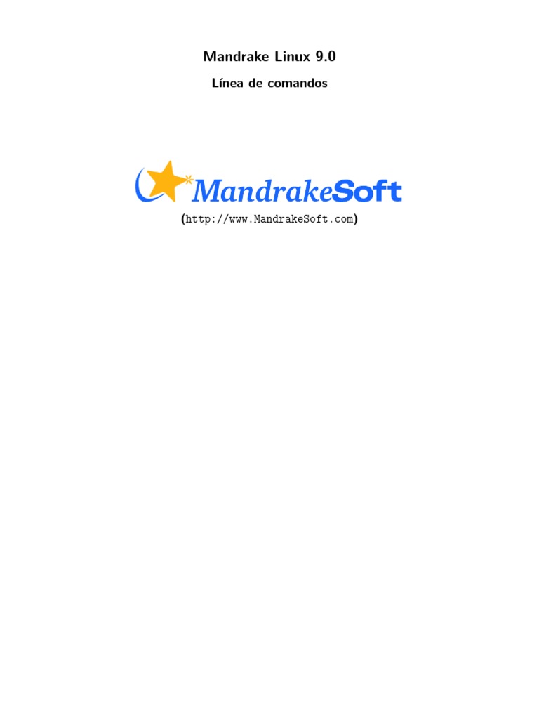 Mandrake Linux 9.0 - Linea de comandos | Distribución de Linux | Contraseña