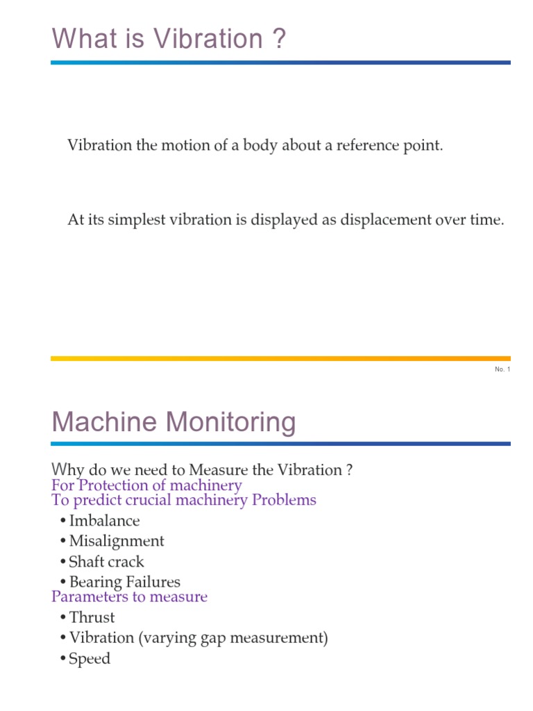 Vibration Presentation | PDF | Accelerometer | Amplitude