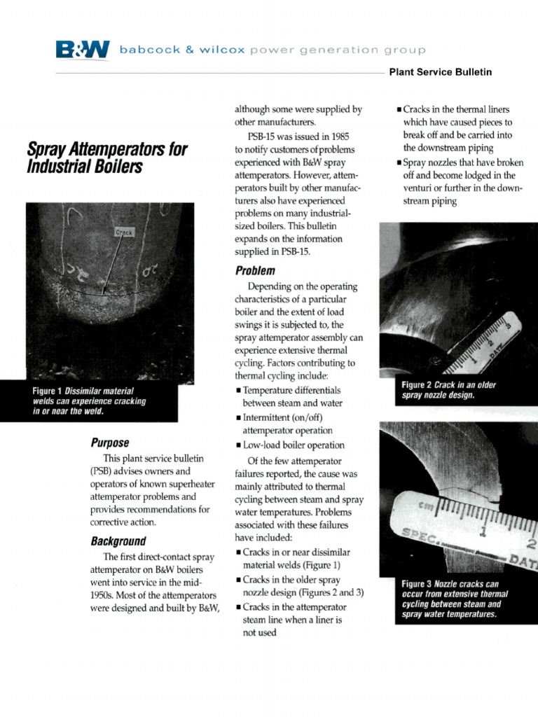 B&W Spray Attemperator | PDF