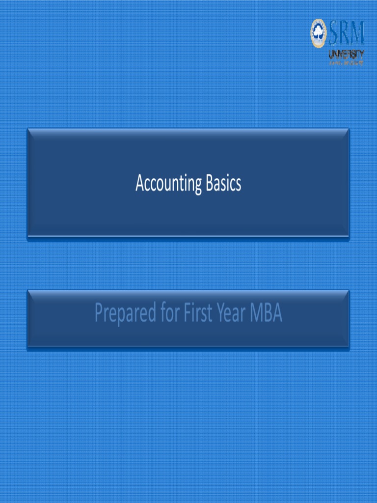 Accounting Basics Study Material 0 | PDF | Debits And Credits | Bookkeeping