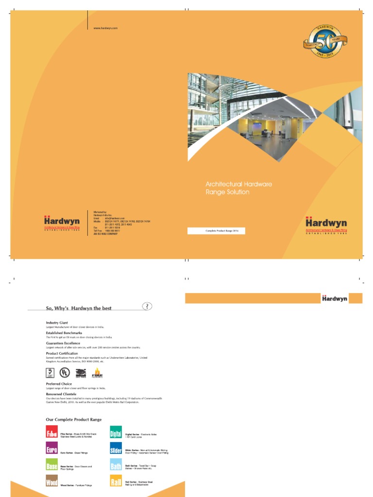 Hardwyn Corporate Brochure | PDF