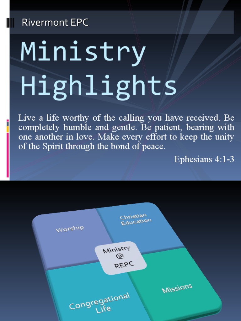Ministry Highlights: Rivermont EPC | PDF