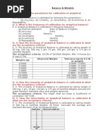 Revised USP Chapter 41: Balances | PDF | Weight | Standard Deviation