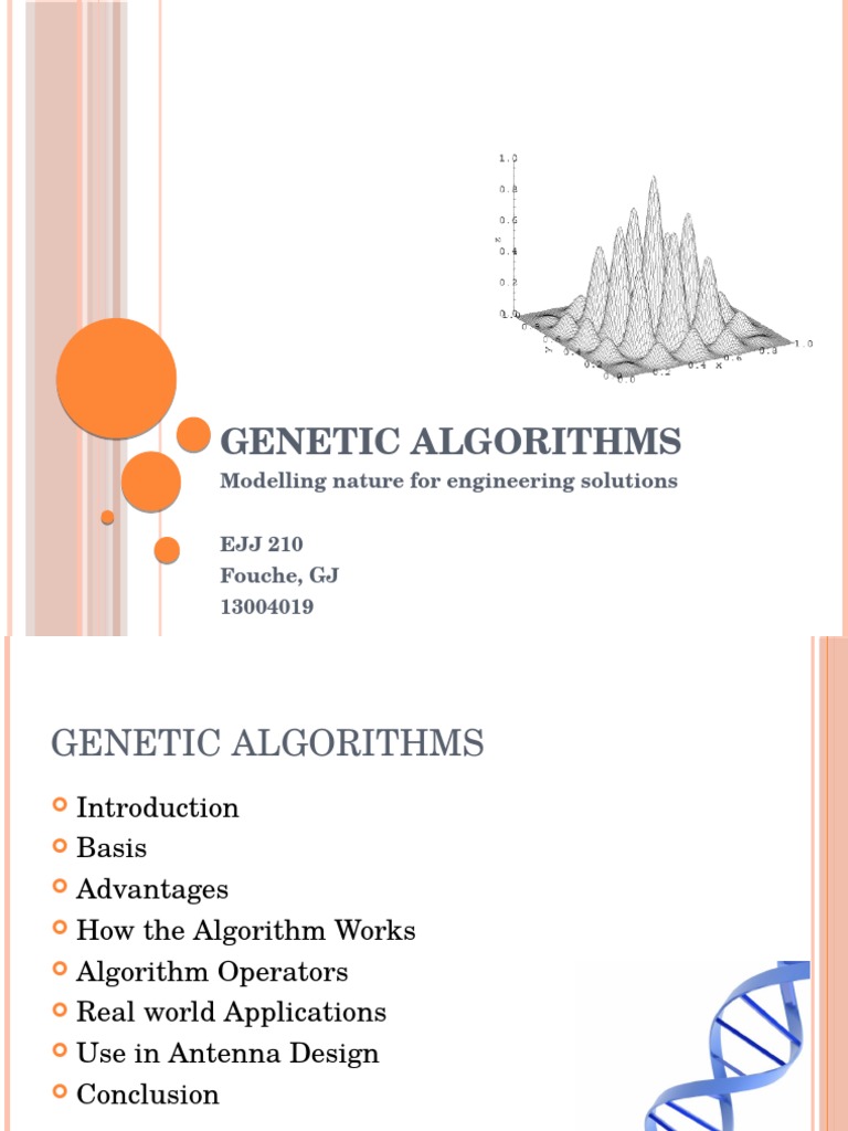 Genetic Algorithms | PDF | Genetic Algorithm | Theoretical Computer Science