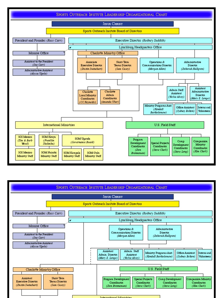 SOI Leadership Chart | PDF | Board Of Directors | Corporate Governance