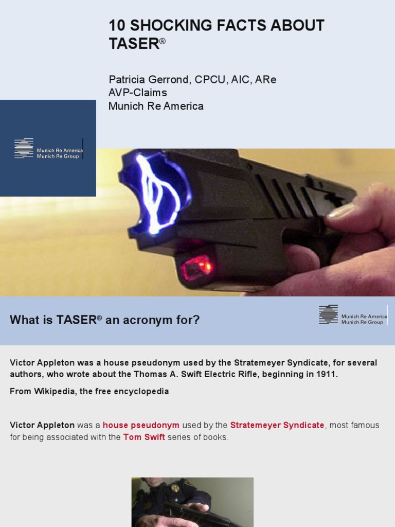 10 Shocking Facts About Taser Powerpoint Download Free Pdf Taser