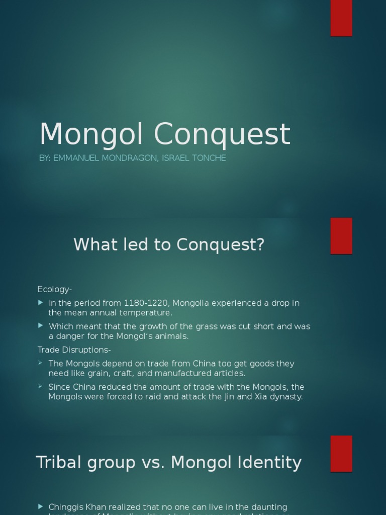 Factors Behind the Mongol Conquest | PDF | History