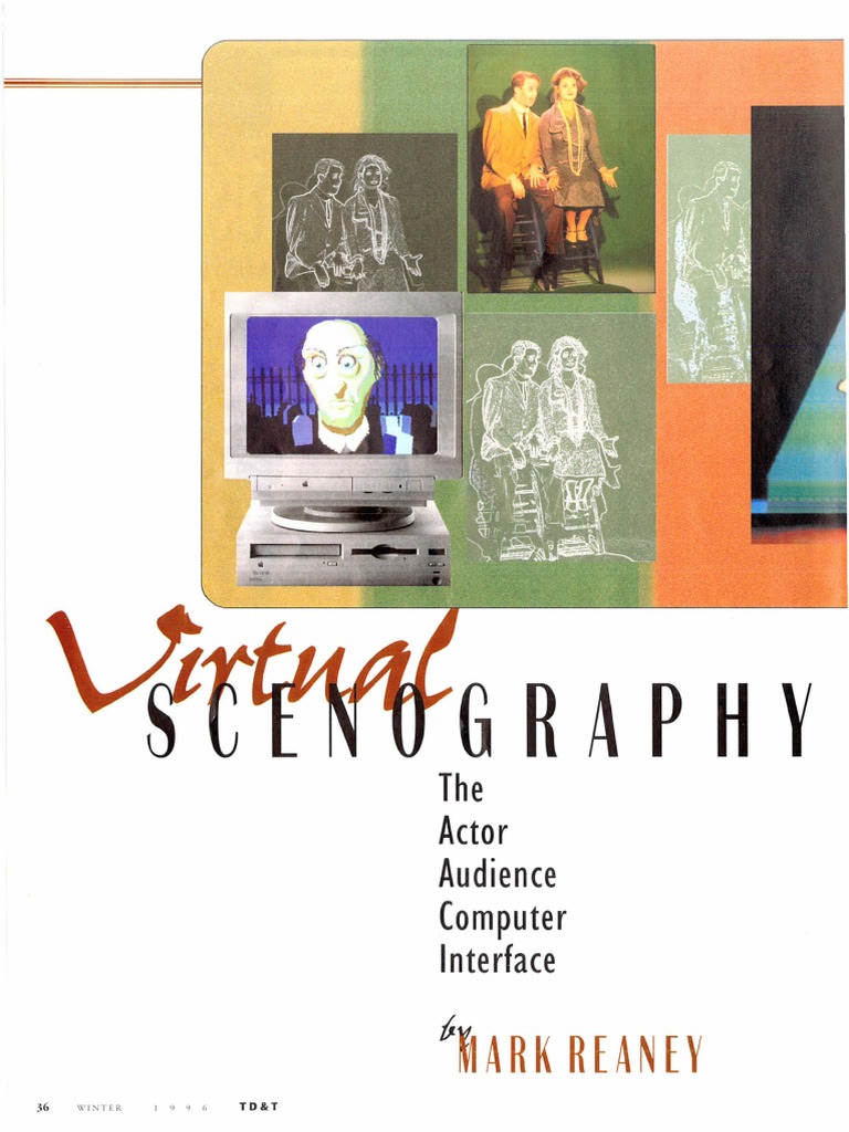 MARK REANEY. Virtual Scenography | PDF | Virtual Reality | Stereoscopy